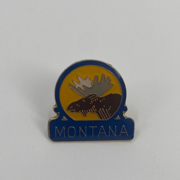 Vintage | Jewelry | Vintage Moose Montana Pin | Poshmark